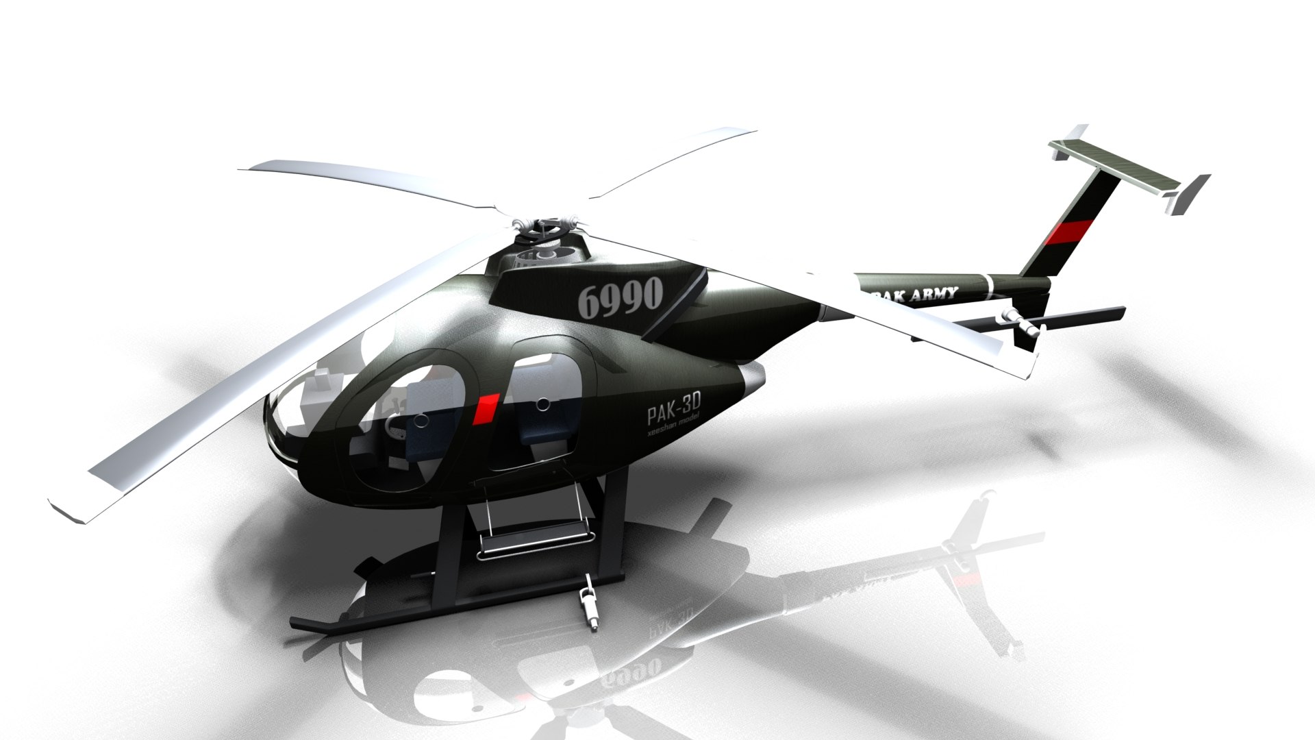 Md 500 3d Model