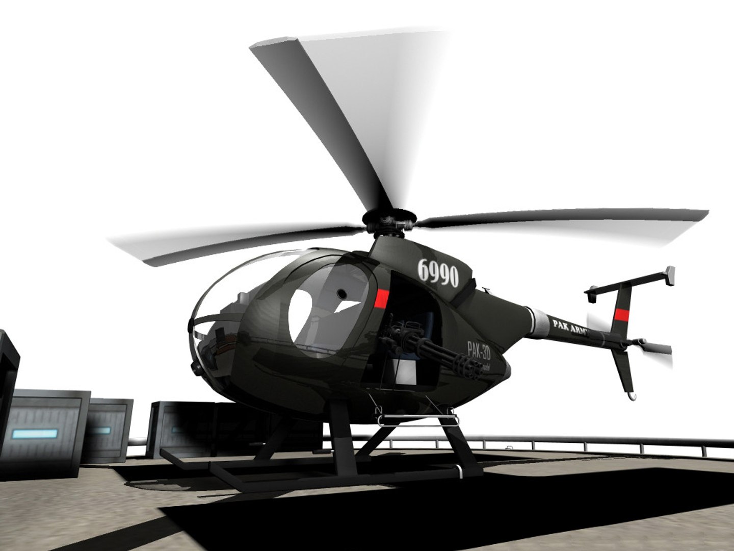 Md 500 3d Model