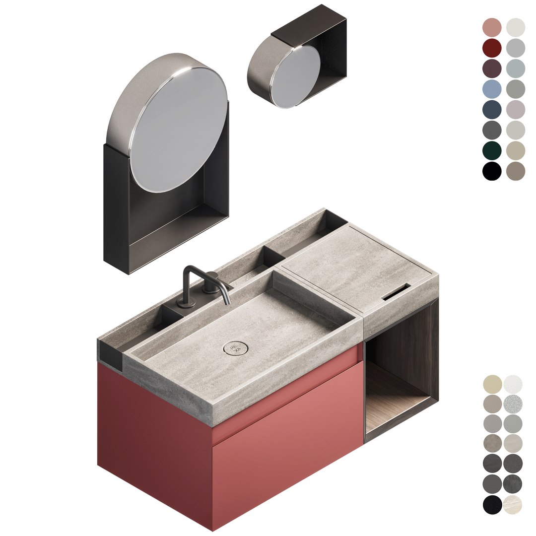 3D Rexa Design Compact Living 90 Set 5 Model - TurboSquid 2185767