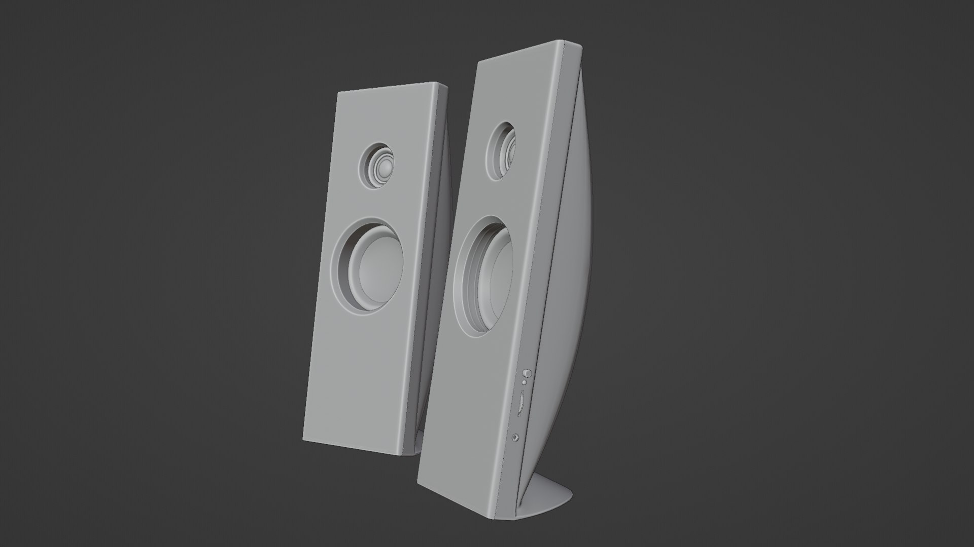 3D Speakers - TurboSquid 1945023