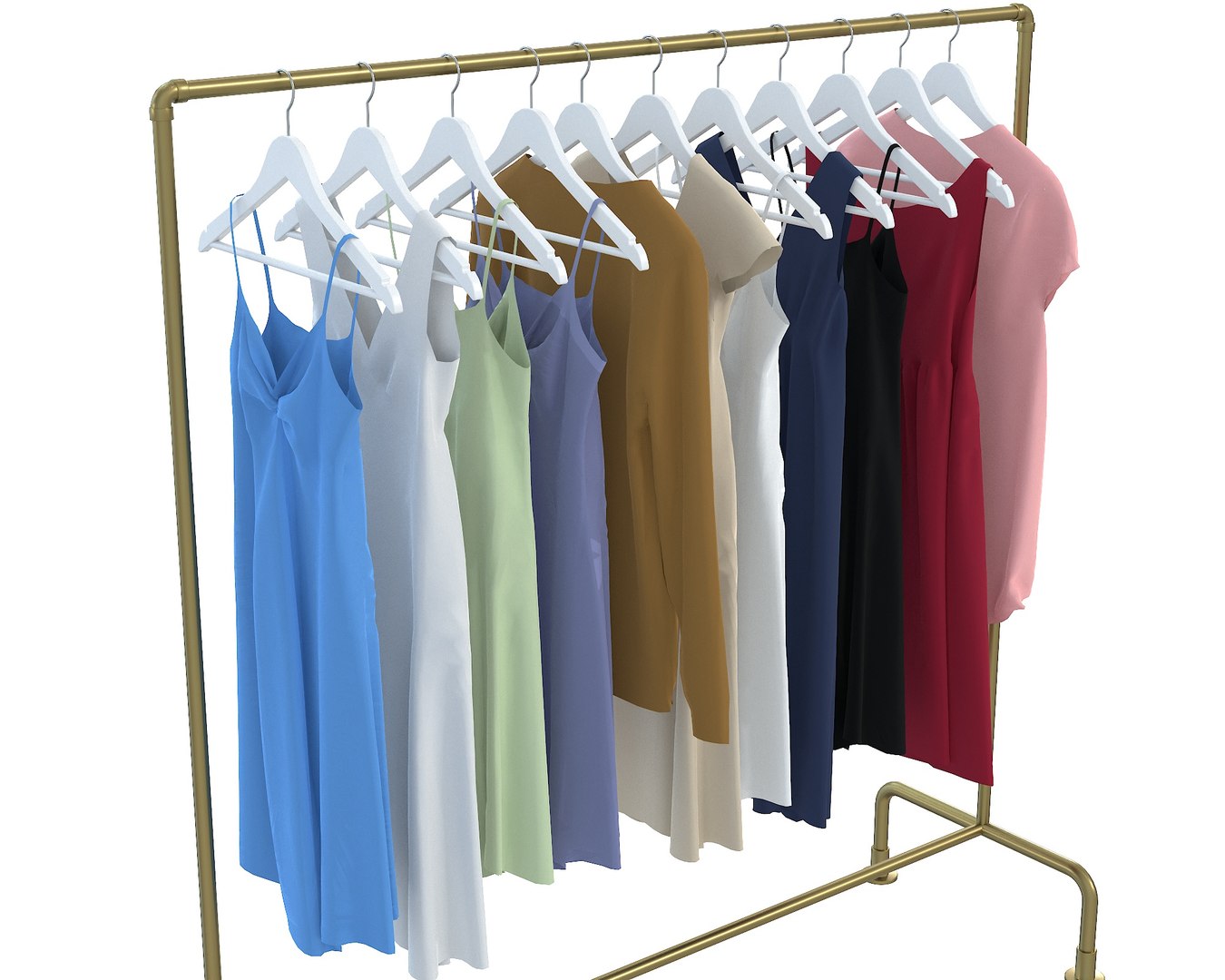 Womens Wardrobe Clothes Vol3 3D Model - TurboSquid 2163981