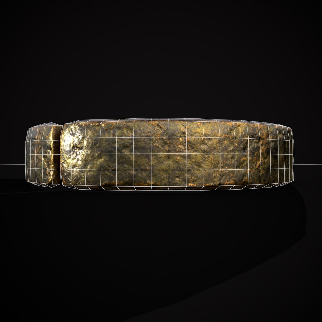 3D Gold Viking Rune Ring Model - TurboSquid 2078285
