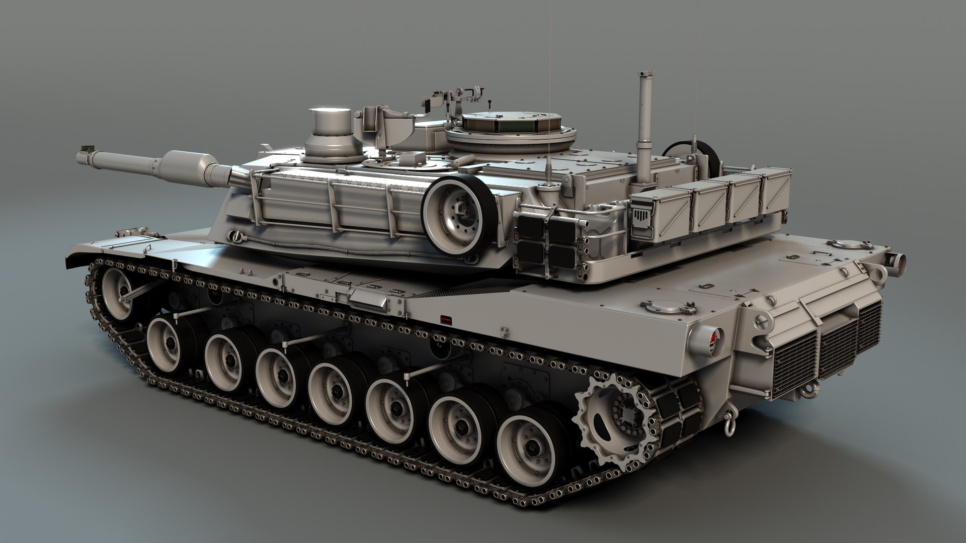 Abrams Tank 3D Model - TurboSquid 1623161
