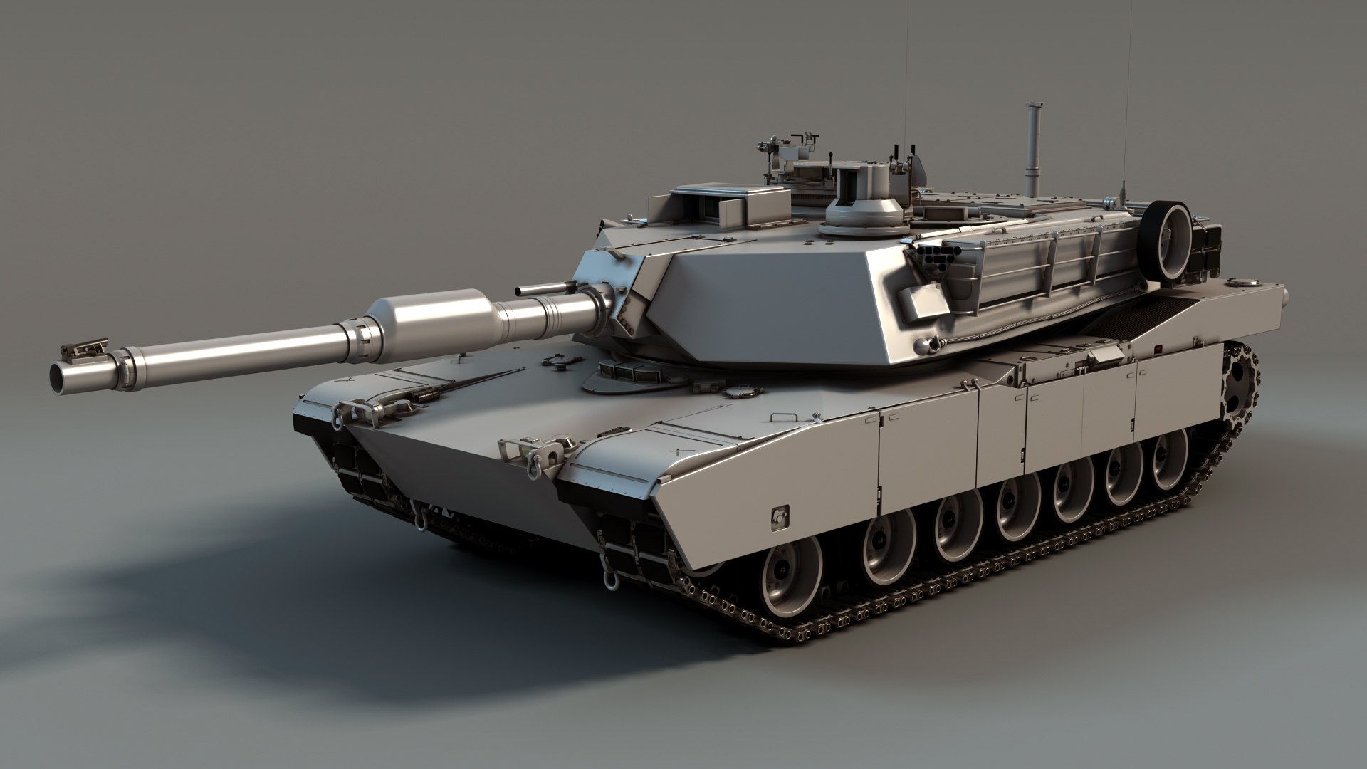 Abrams Tank 3D Model - TurboSquid 1623161