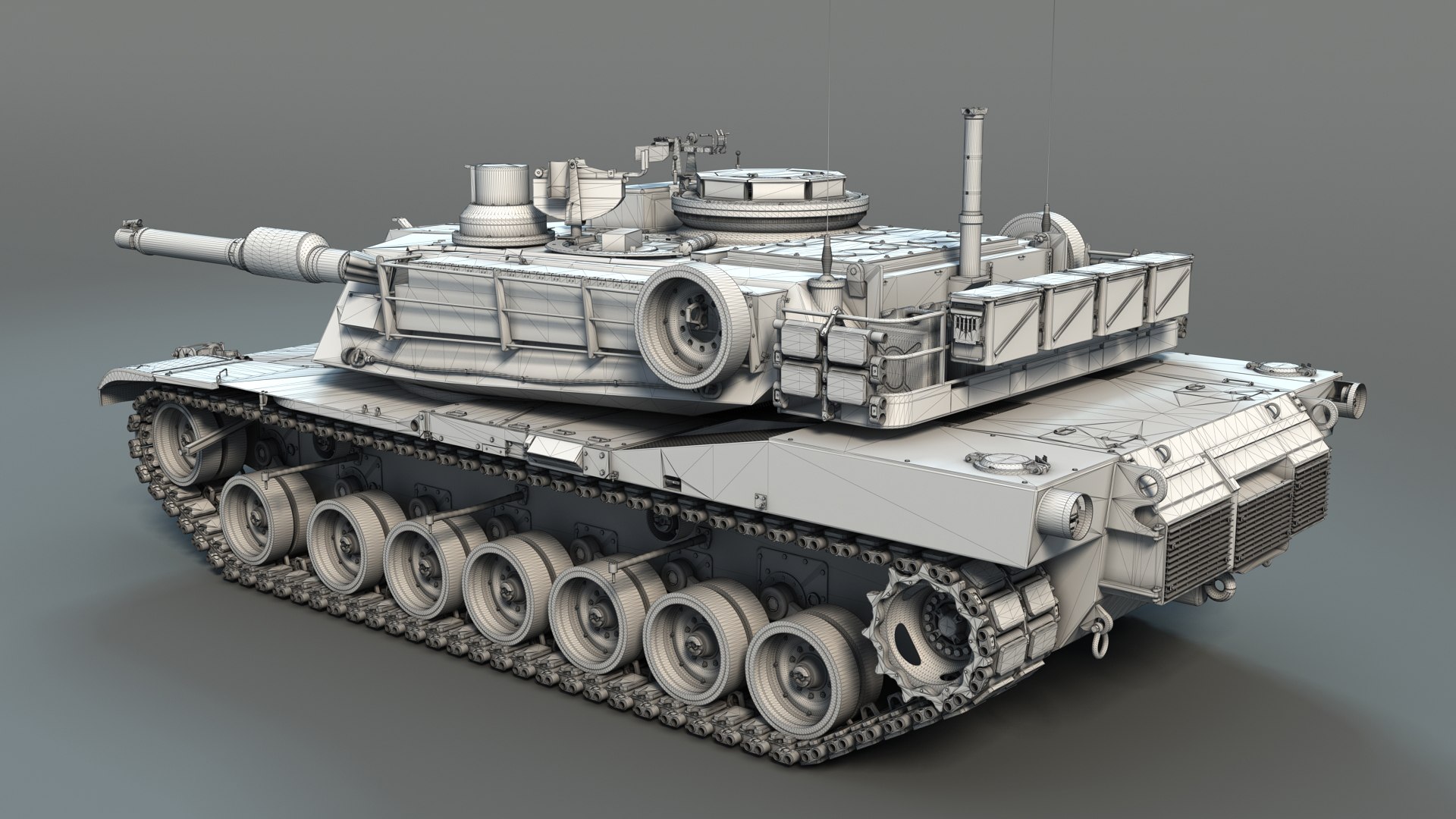 Abrams Tank 3D Model - TurboSquid 1623161