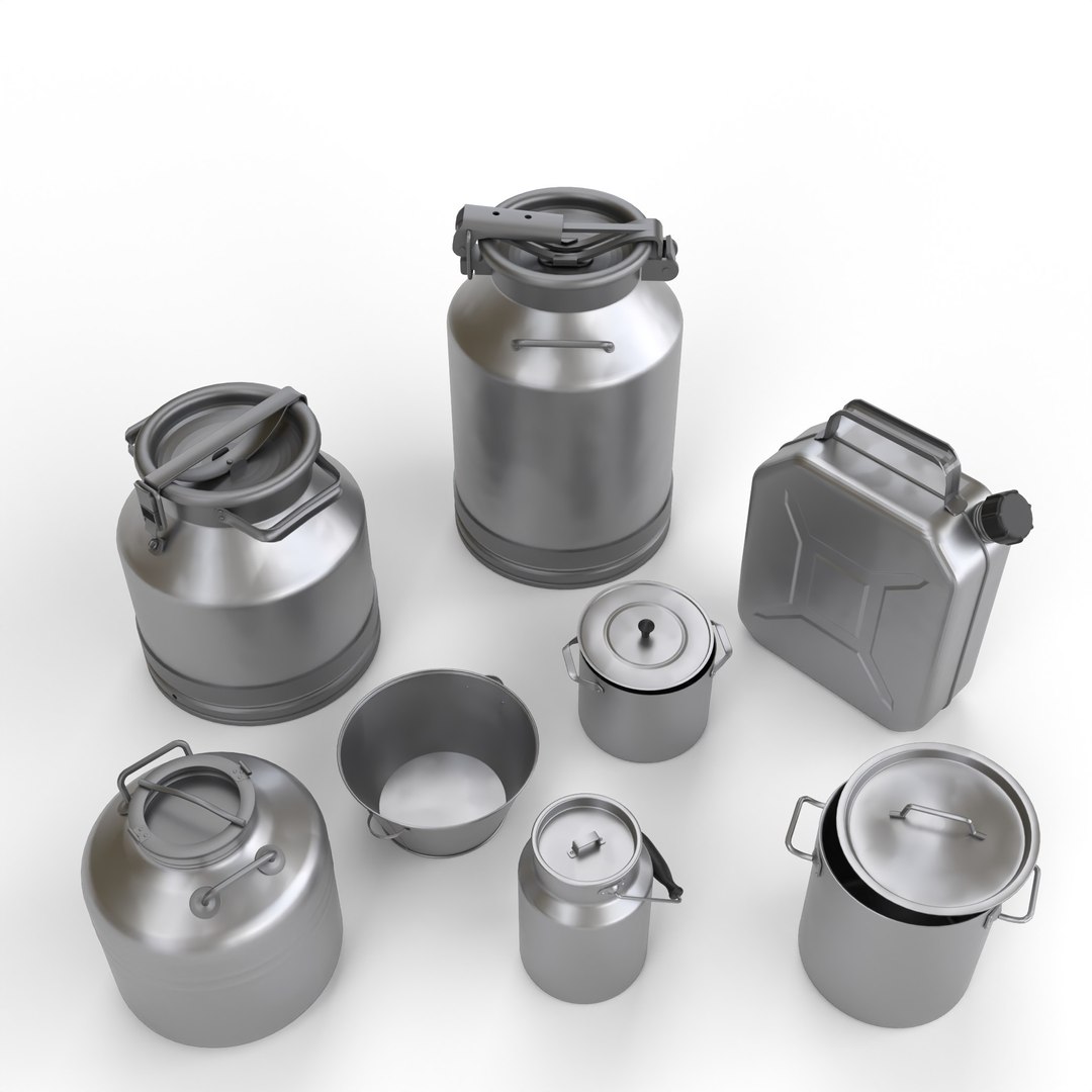 Cans 3D model - TurboSquid 2182646