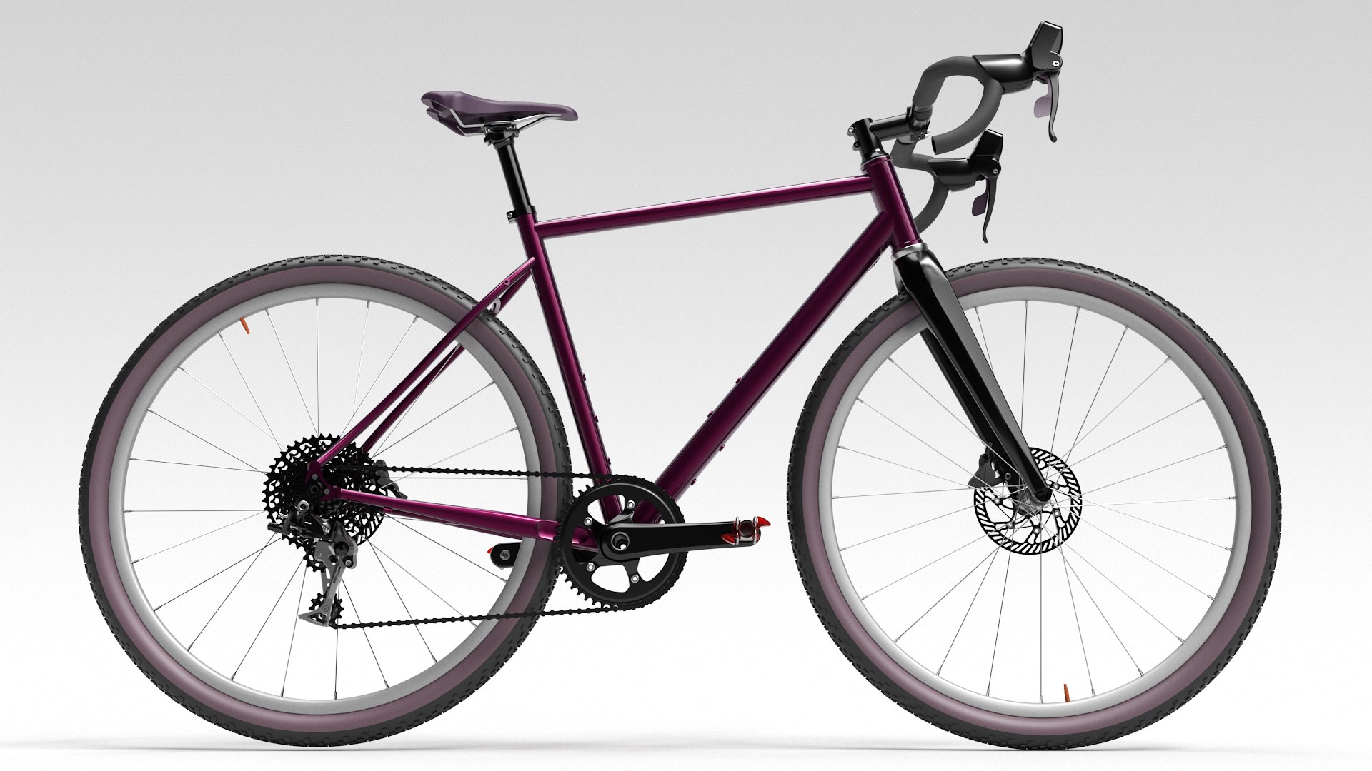 3D Bicycle Road Cycle Model - TurboSquid 1663141