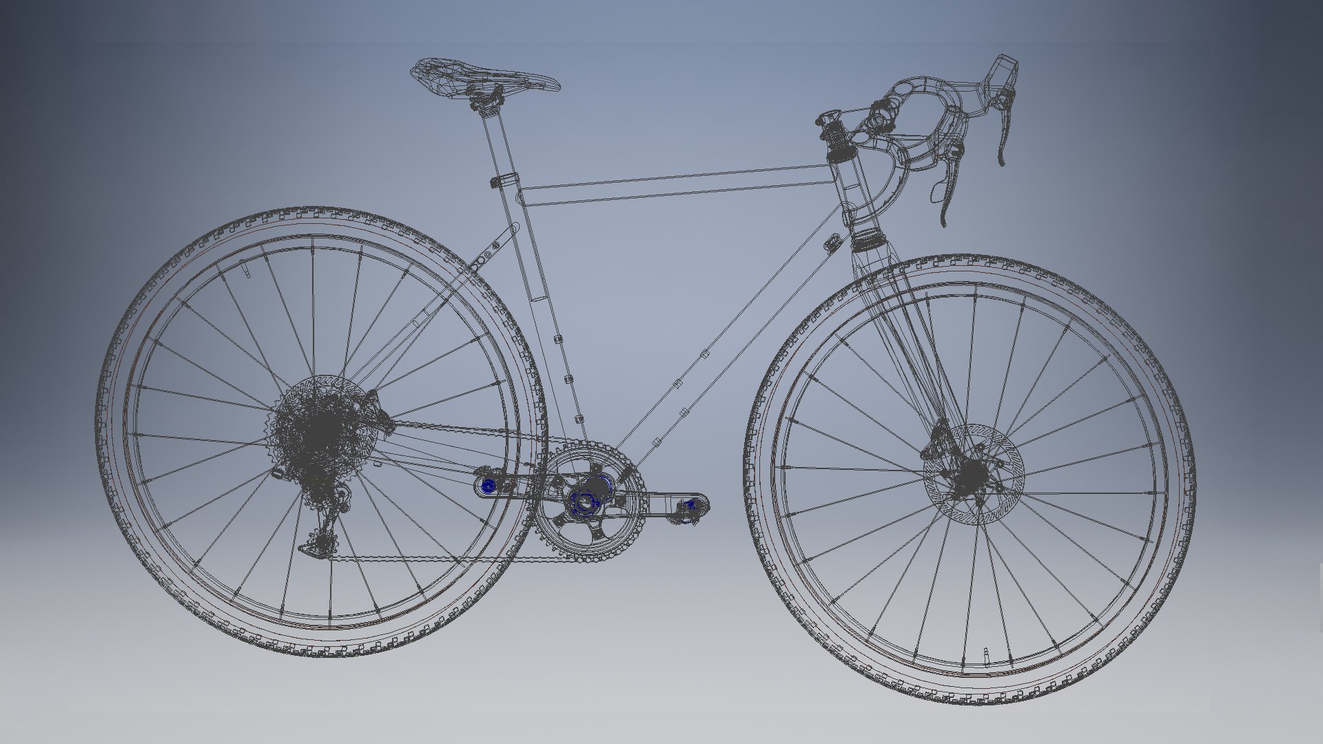 3D Bicycle Road Cycle Model - TurboSquid 1663141