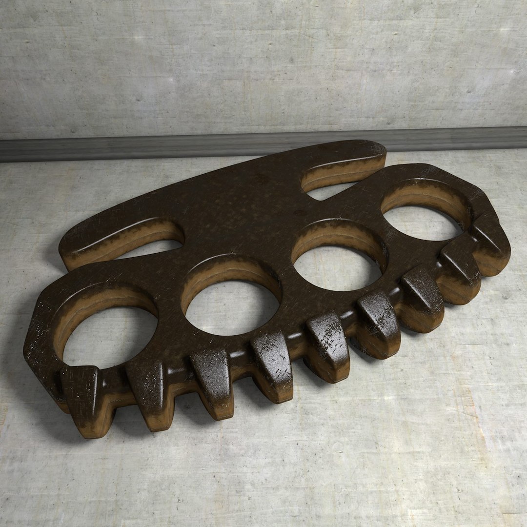 3ds Max Iron Knuckle-duster