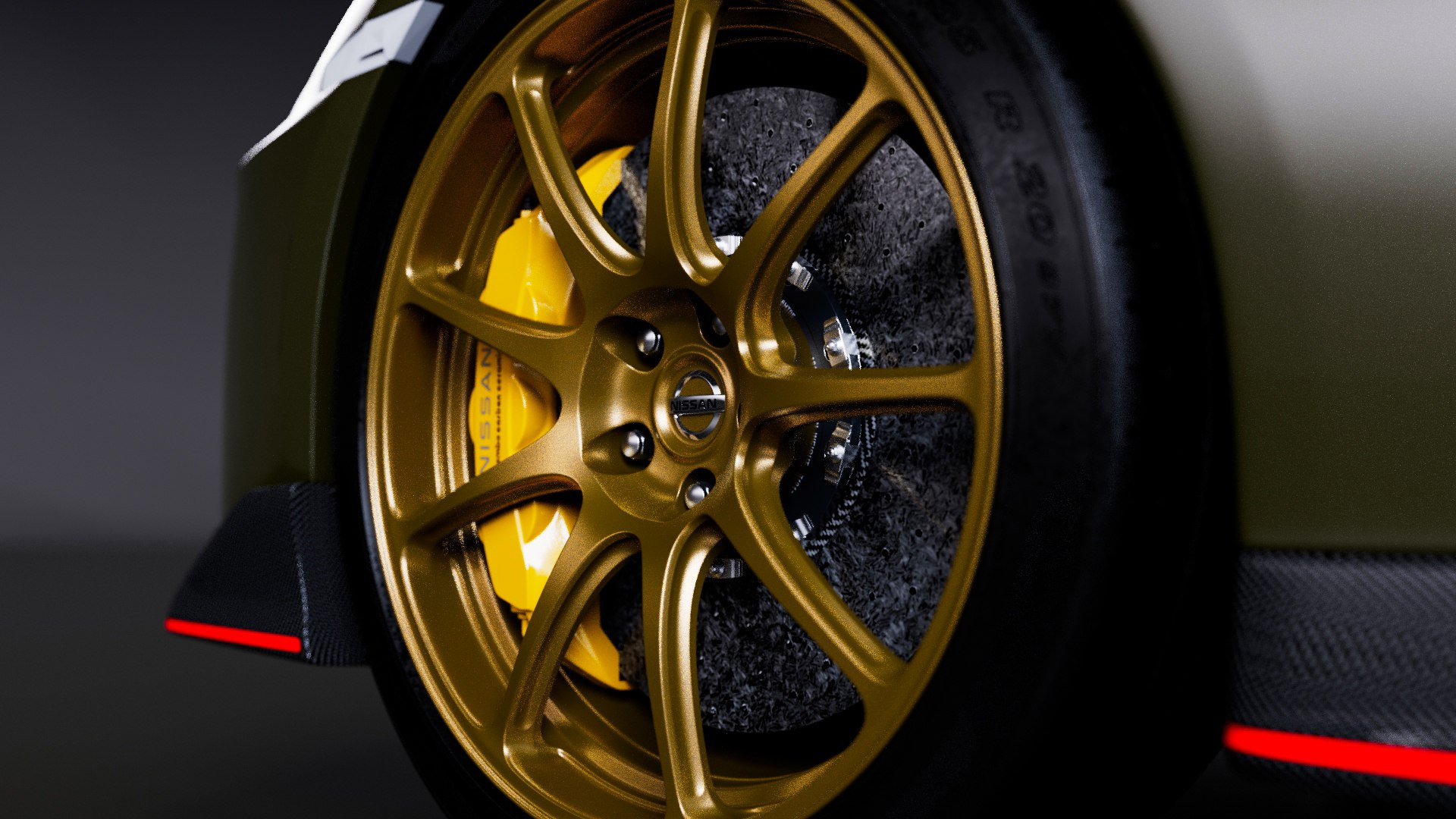 3D Nismo GTR Rim - TurboSquid 2335753