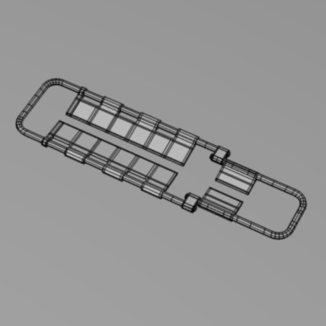 stretchers 3d model