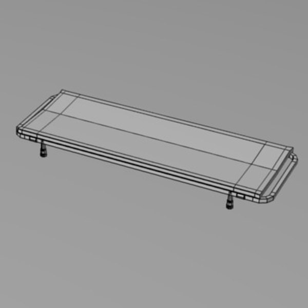 stretchers 3d model