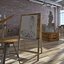 3d Drawing Studio Class Interior