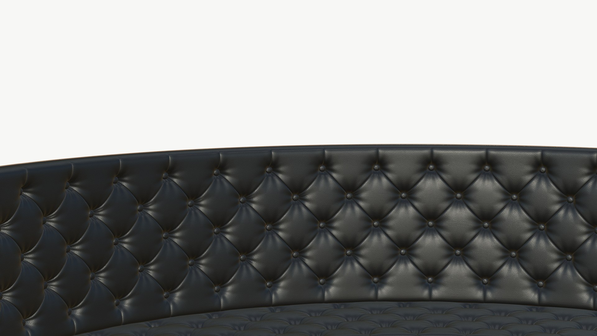 Chesterfield Realistic Banquette Restaurante 3D - TurboSquid 2074429