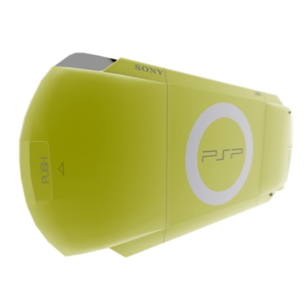 Sony Psp Console 3d Model