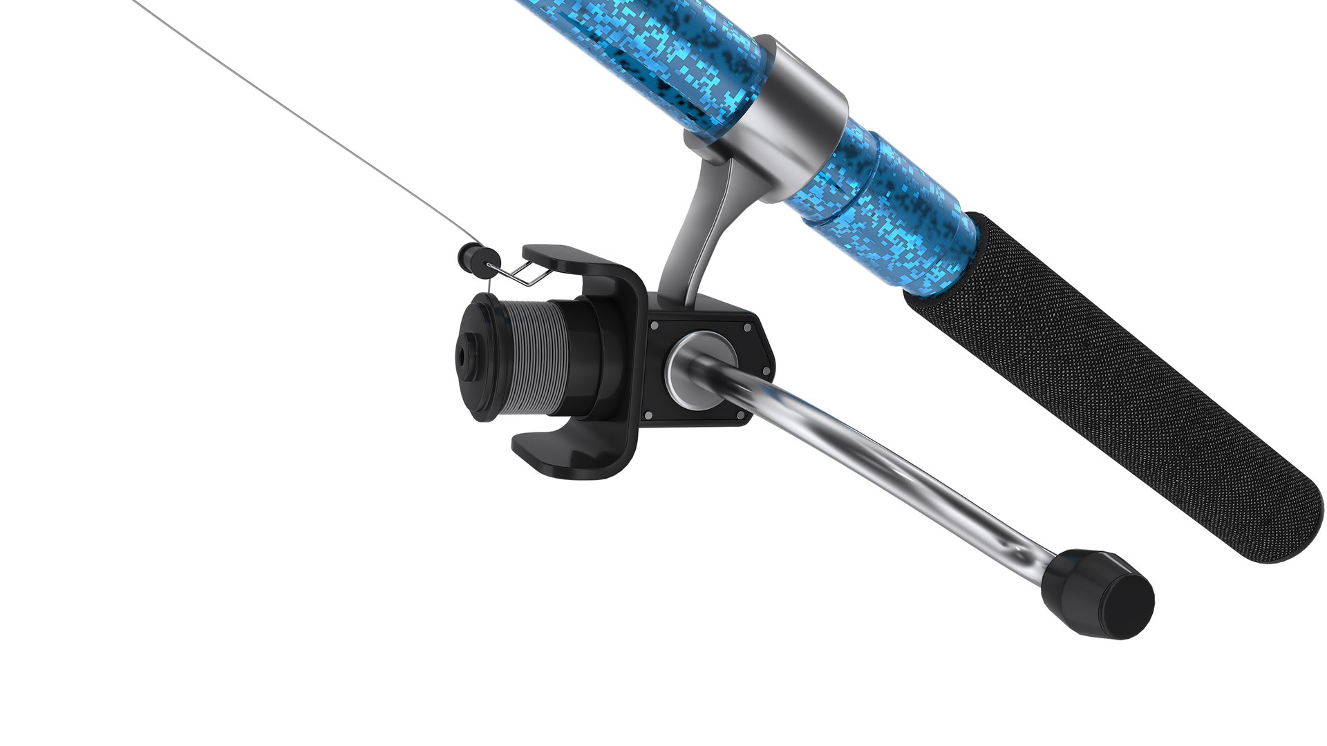 3D Fishing Pole Model - TurboSquid 2257878