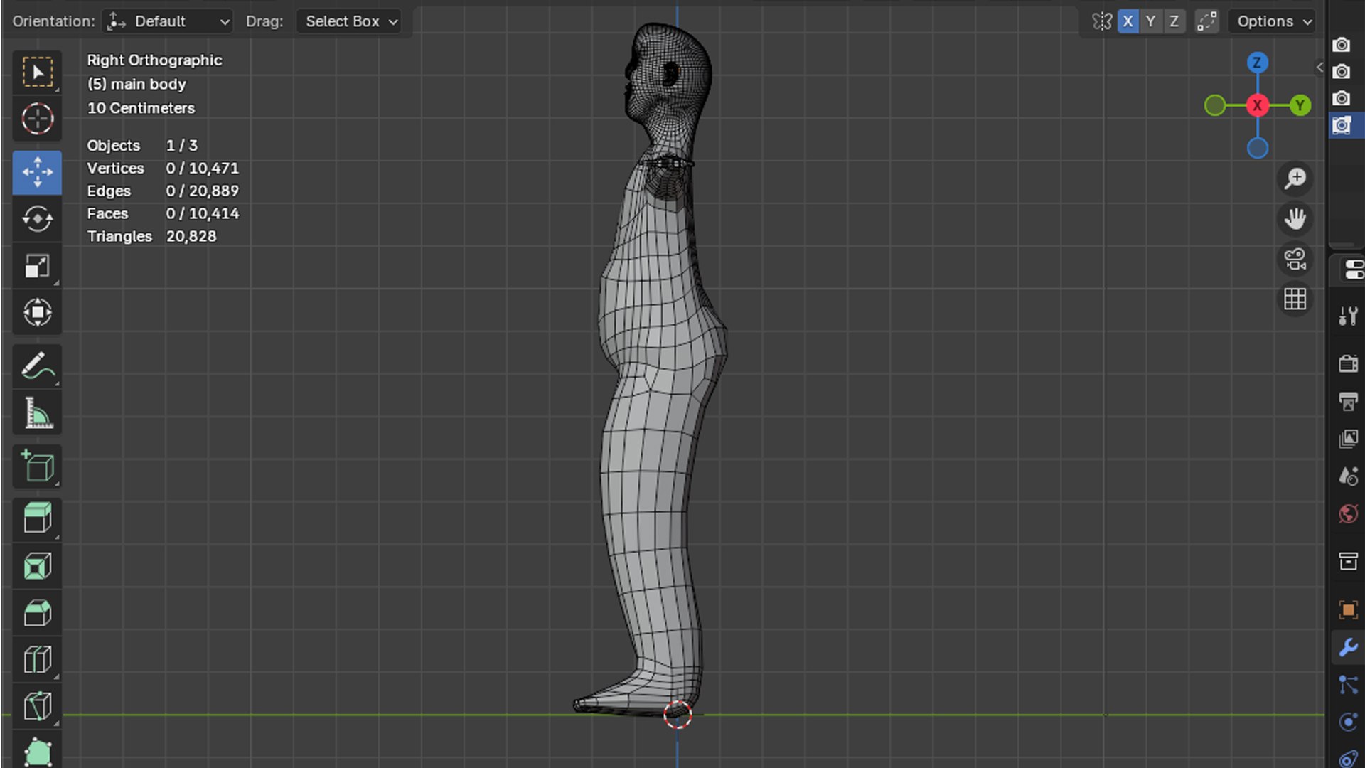 3D Low Poly - Fat Man - TurboSquid 2344541