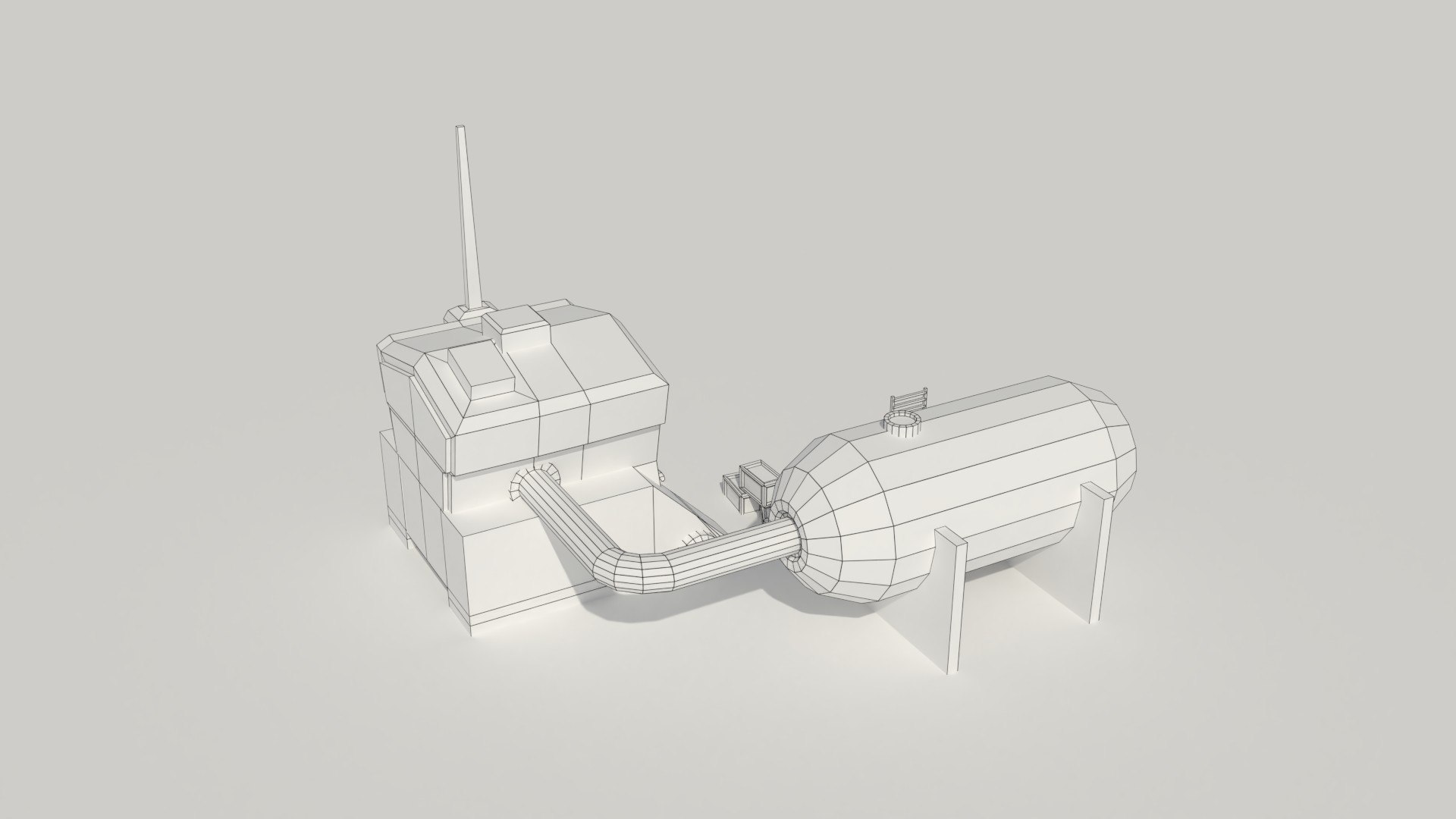 Futuristic Generator 3D Model - TurboSquid 1319706