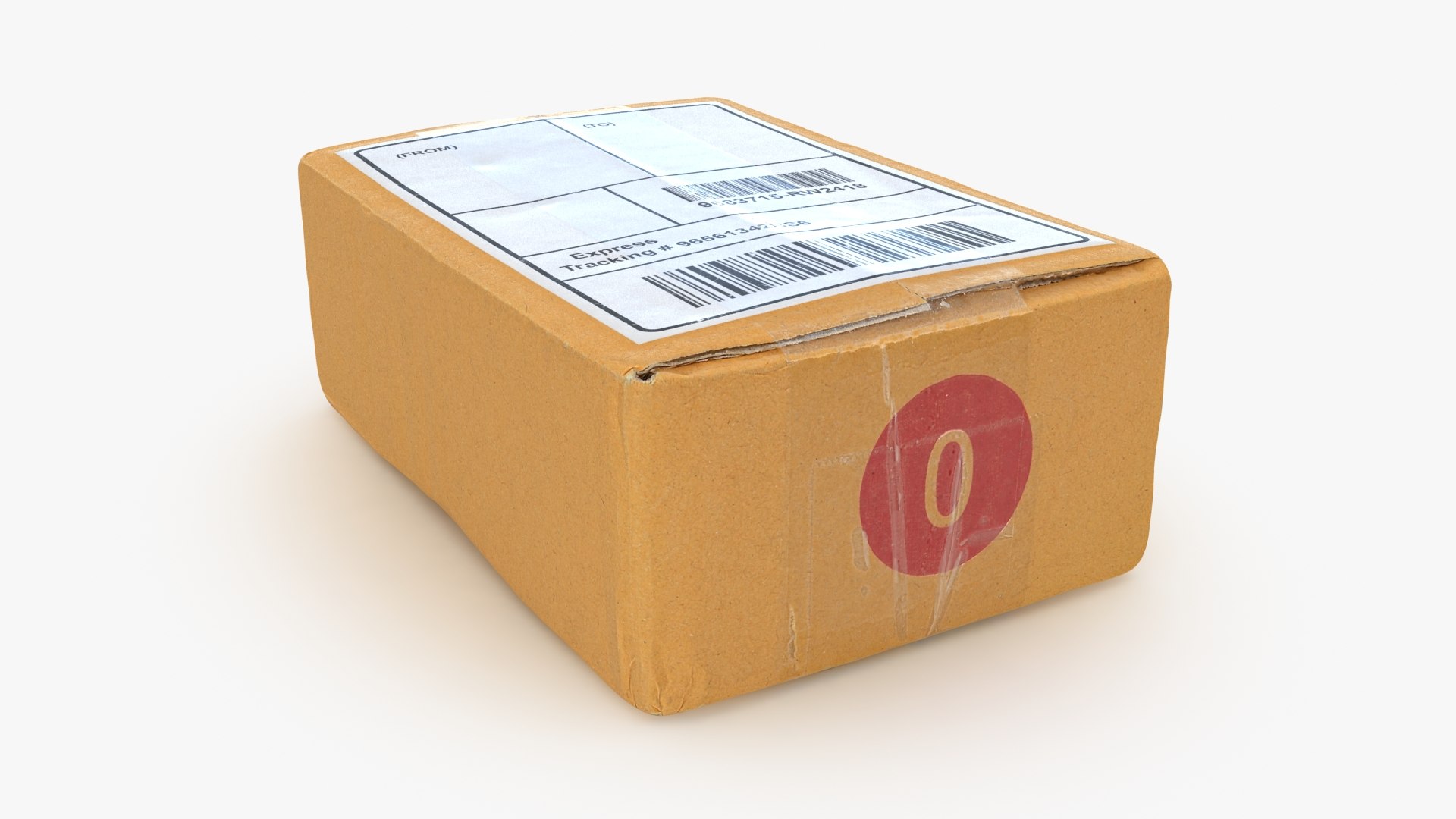 3D Model Delivery Box - TurboSquid 2134110