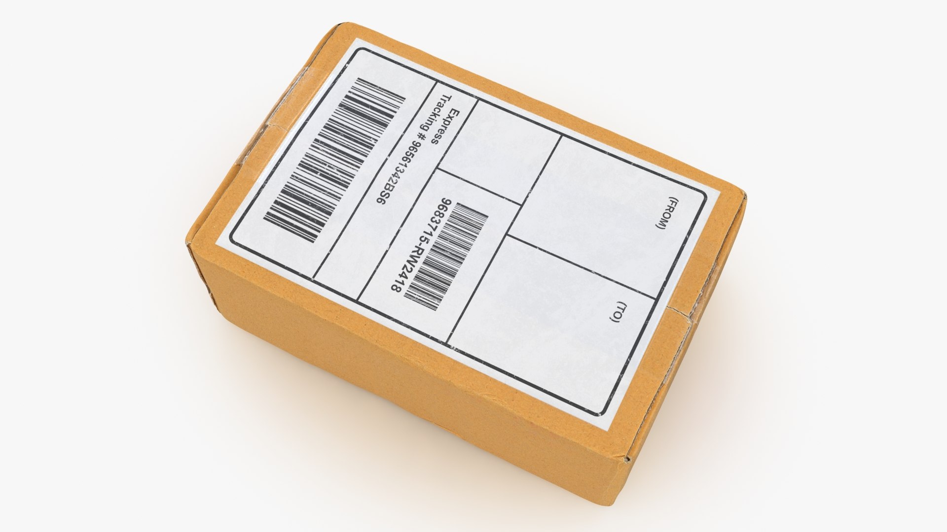 3D Model Delivery Box - TurboSquid 2134110