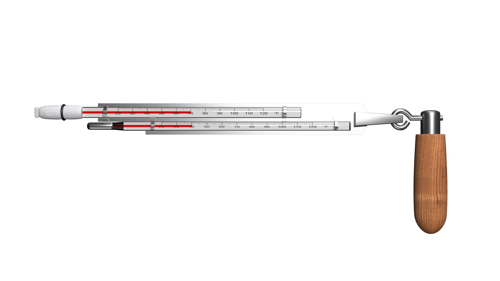 3D Sling Psychrometer - TurboSquid 1835438