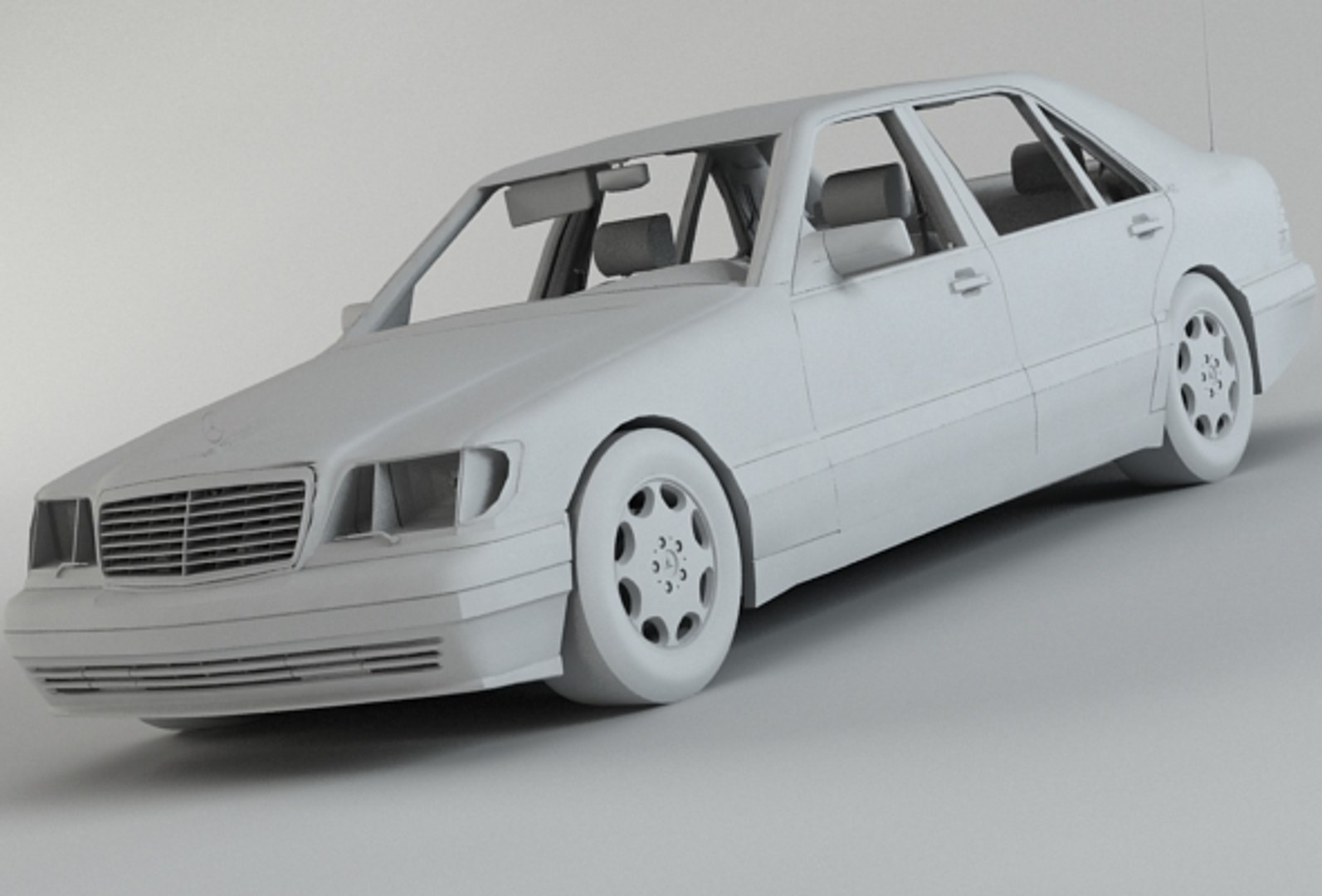 3d Model S600 W140