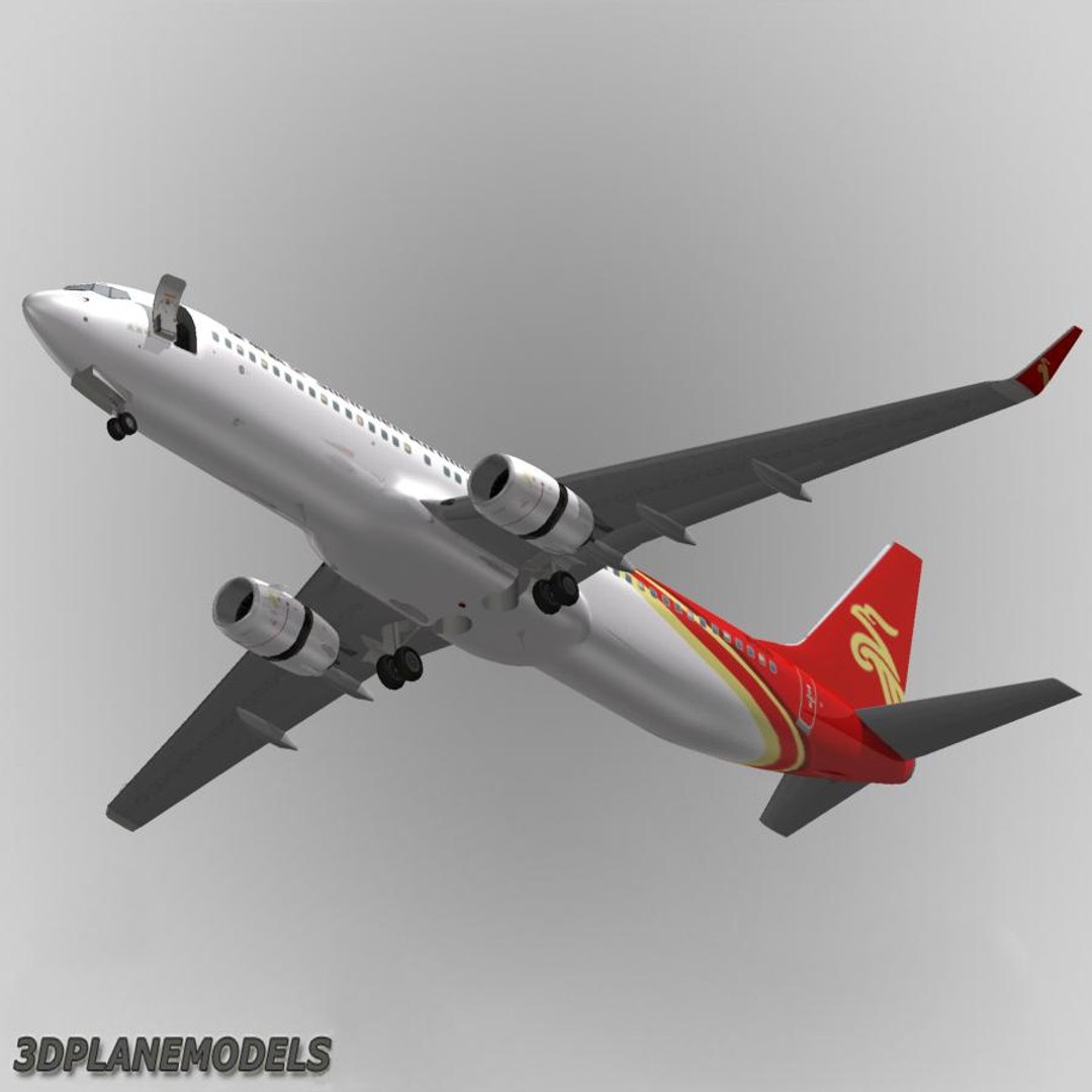 3d B737-900 Shenzhen Airlines 737