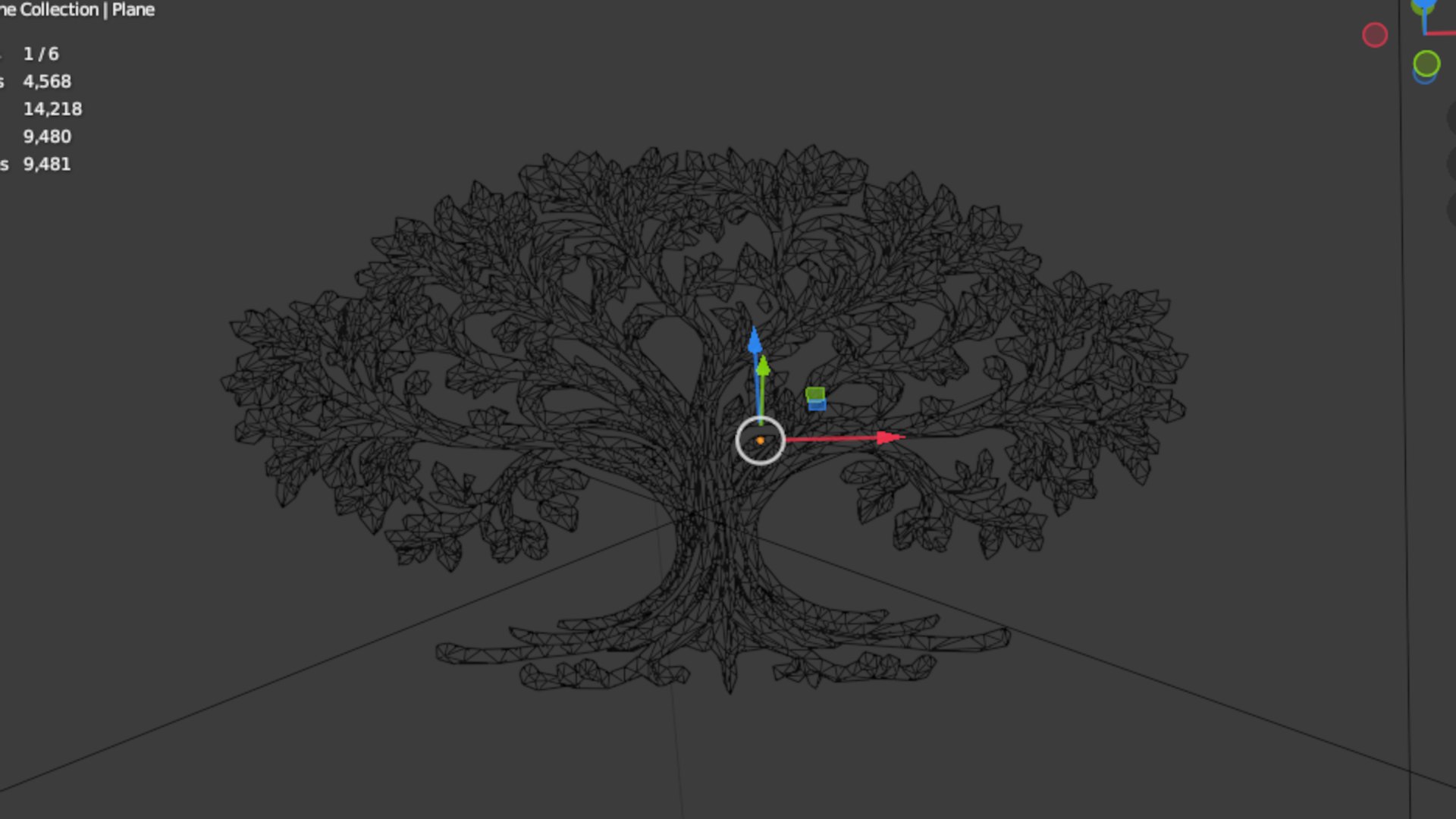 3D Mural Tree Decor Set Ornament 02 - TurboSquid 2175003