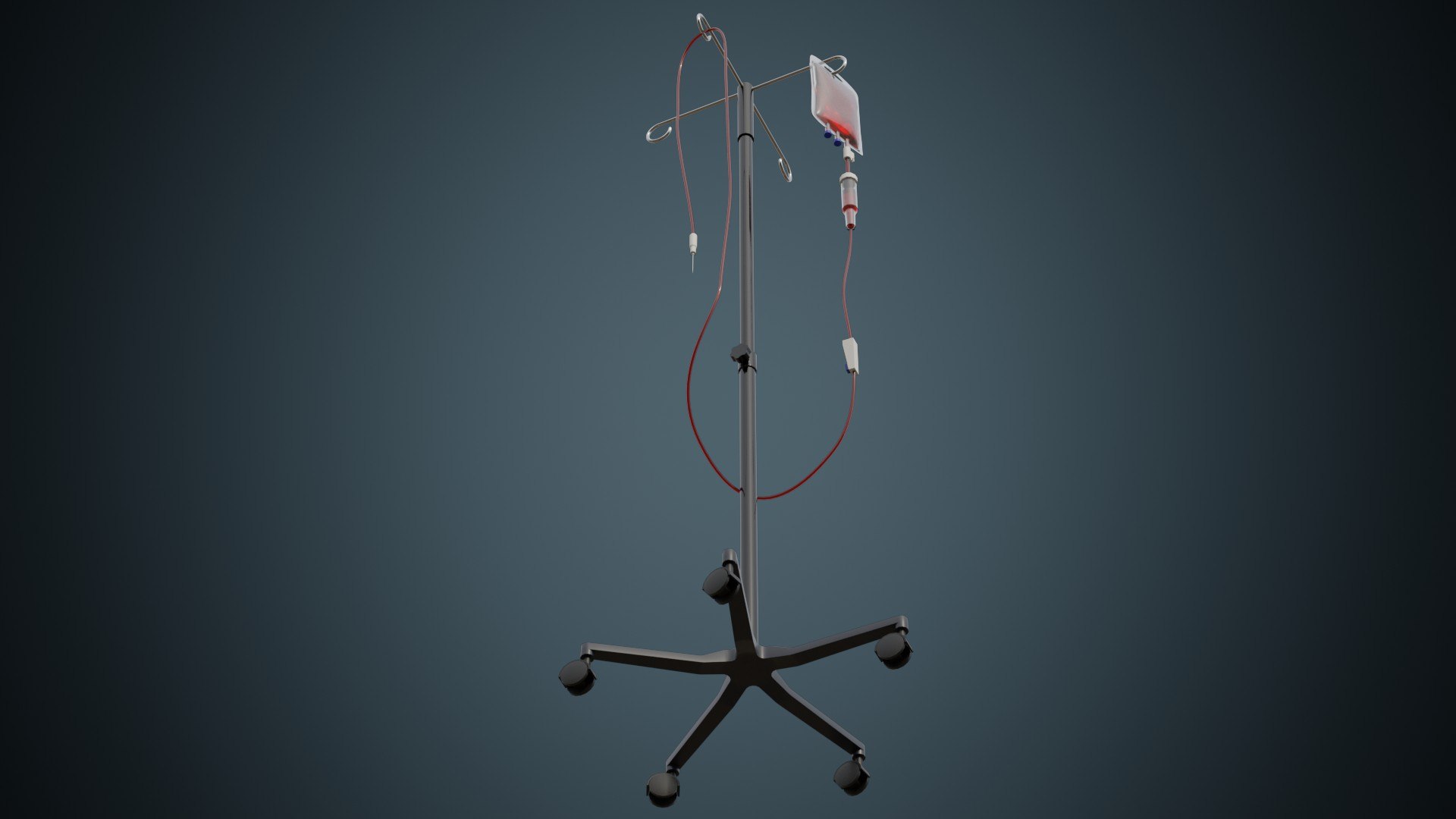 3D IV Stand 2 Basic - TurboSquid 2042602