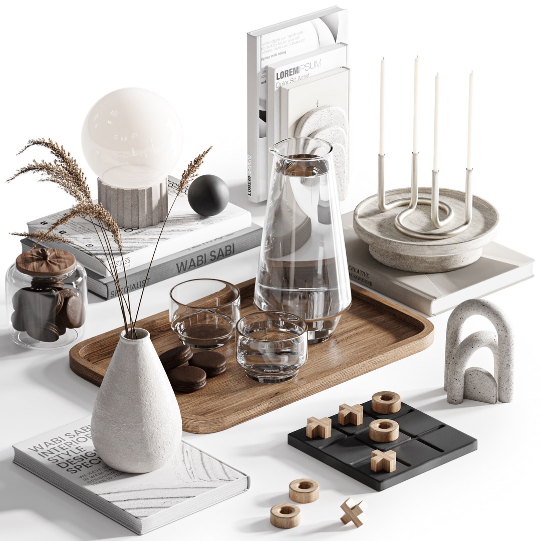 3D Decorative Set03 Model - TurboSquid 2349339