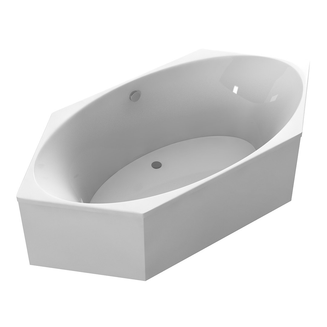 Duravit Corner Bathtub 3ds