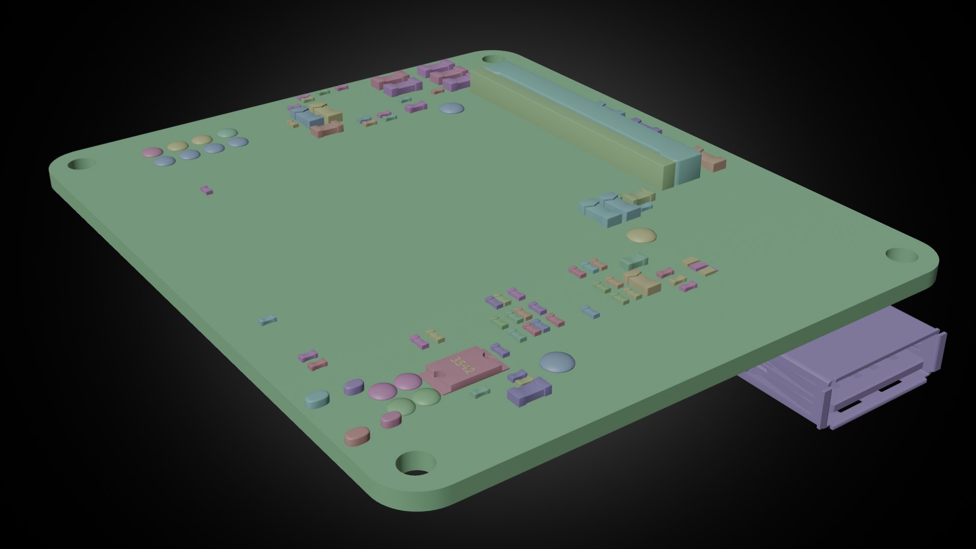 3D Model Raspberry Pi Display V1 - TurboSquid 2248764