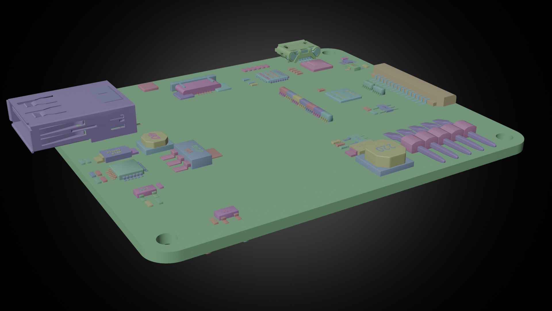 3D Model Raspberry Pi Display V1 - TurboSquid 2248764