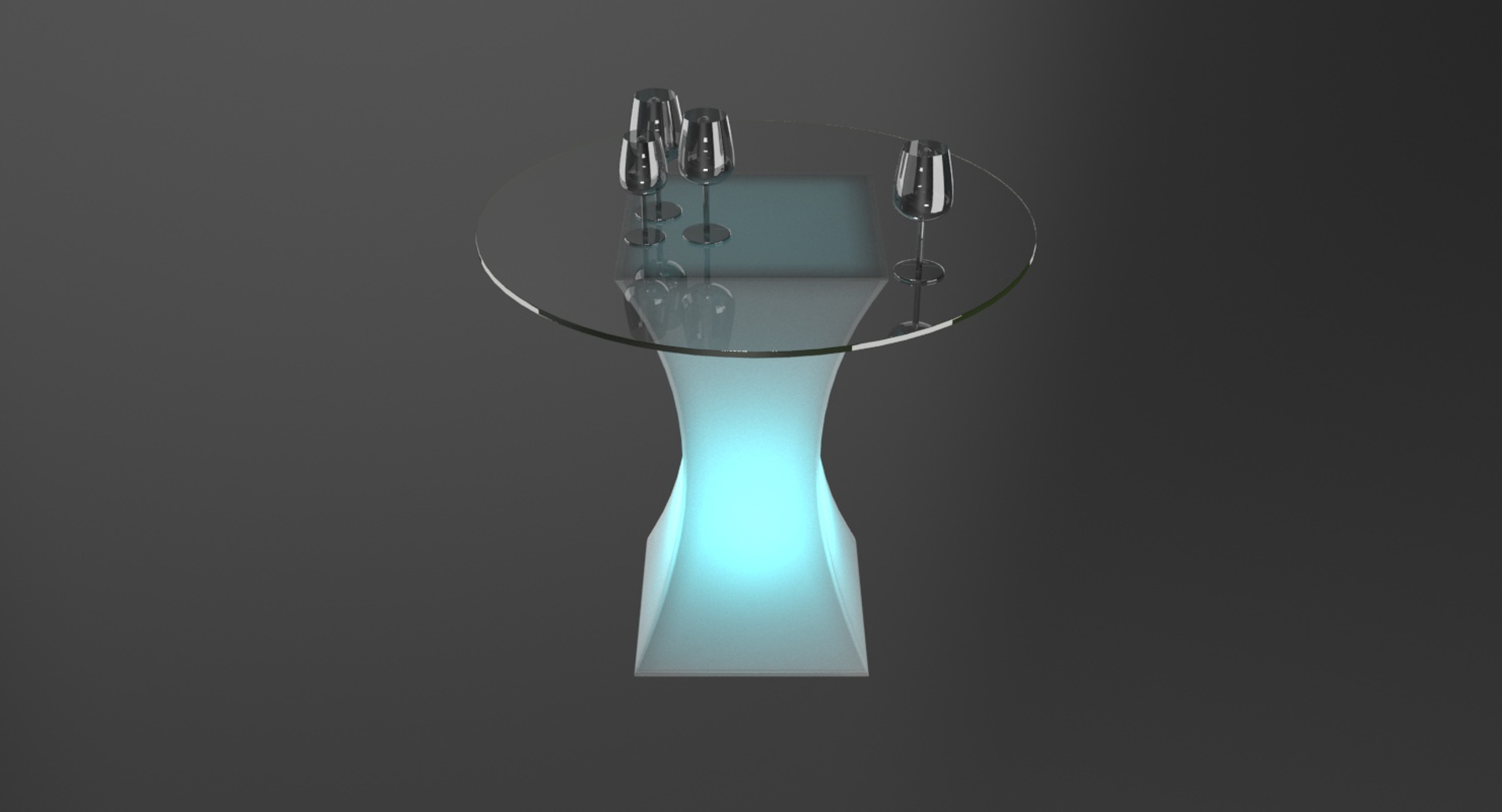 3D Cocktail Table - TurboSquid 1245067