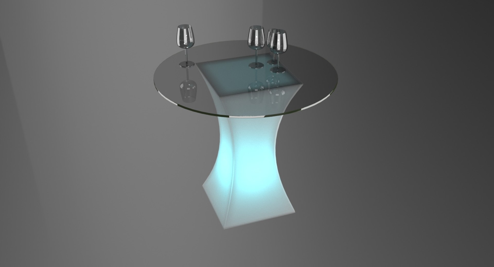 3D Cocktail Table - TurboSquid 1245067