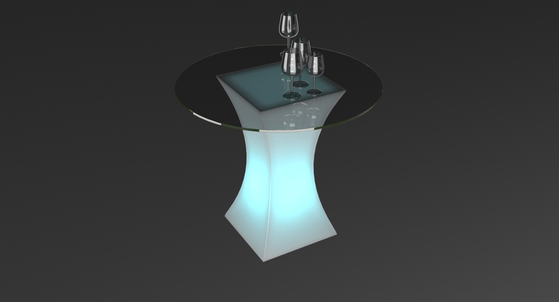 3D Cocktail Table - TurboSquid 1245067