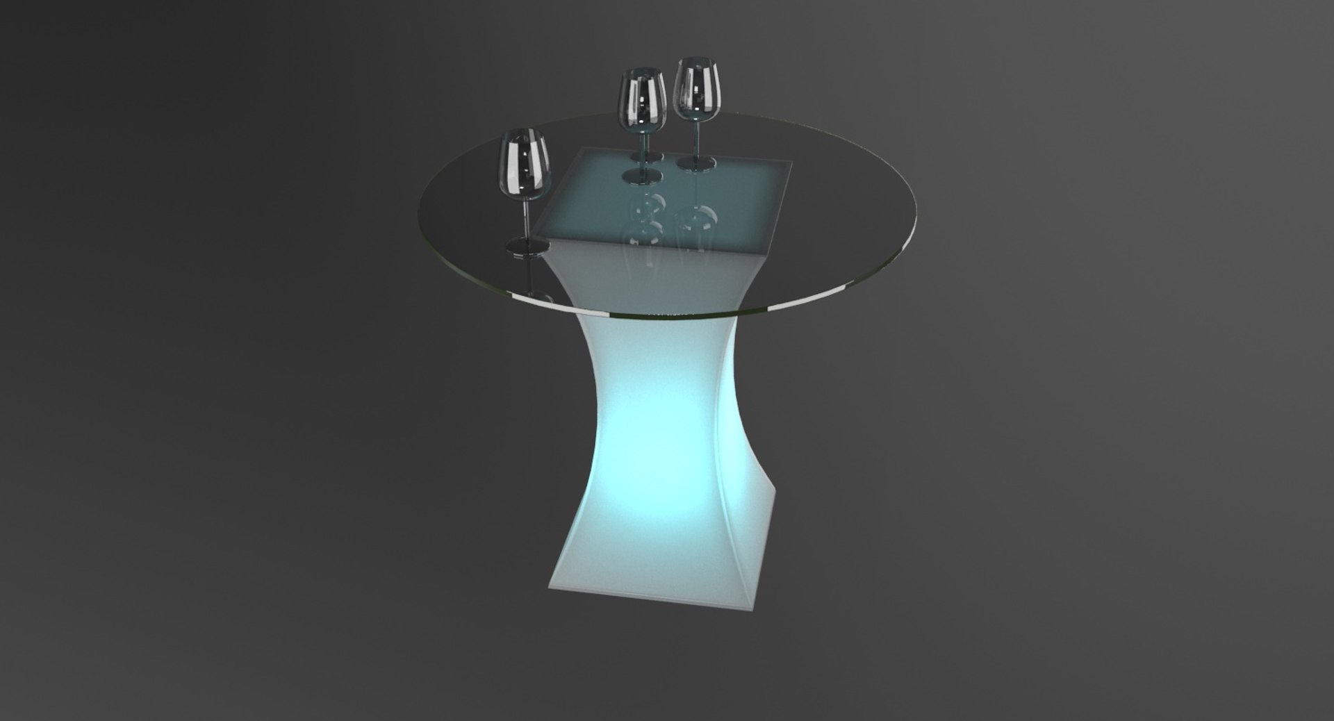 3D Cocktail Table - TurboSquid 1245067