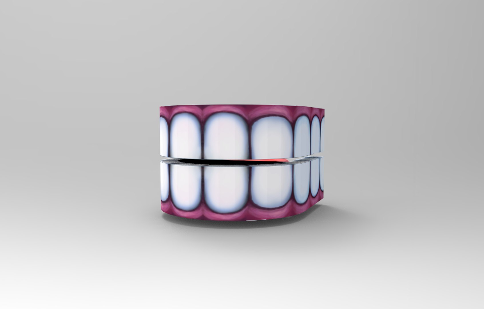 Cartoon teeth model - TurboSquid 1520889