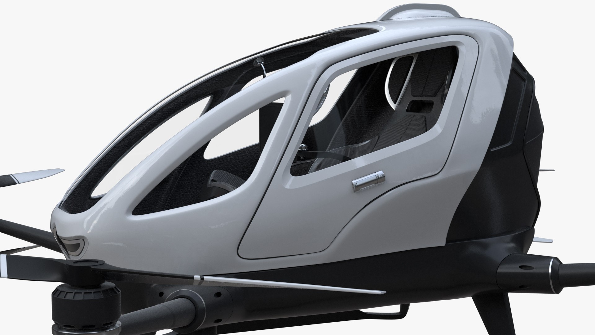 Ehang Single Passenger Aerial 3D Model - TurboSquid 1575414