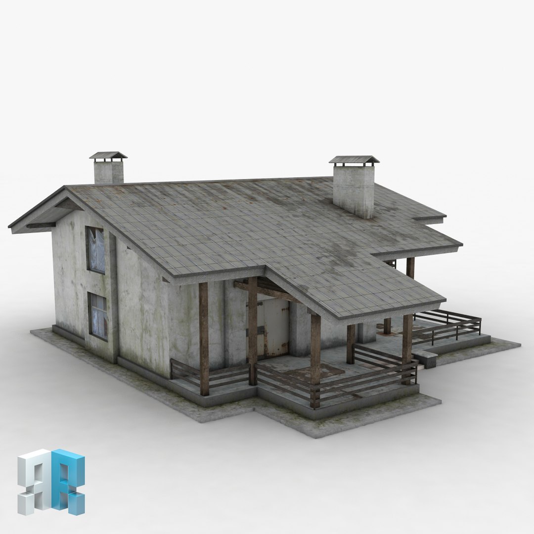 building house 3d model