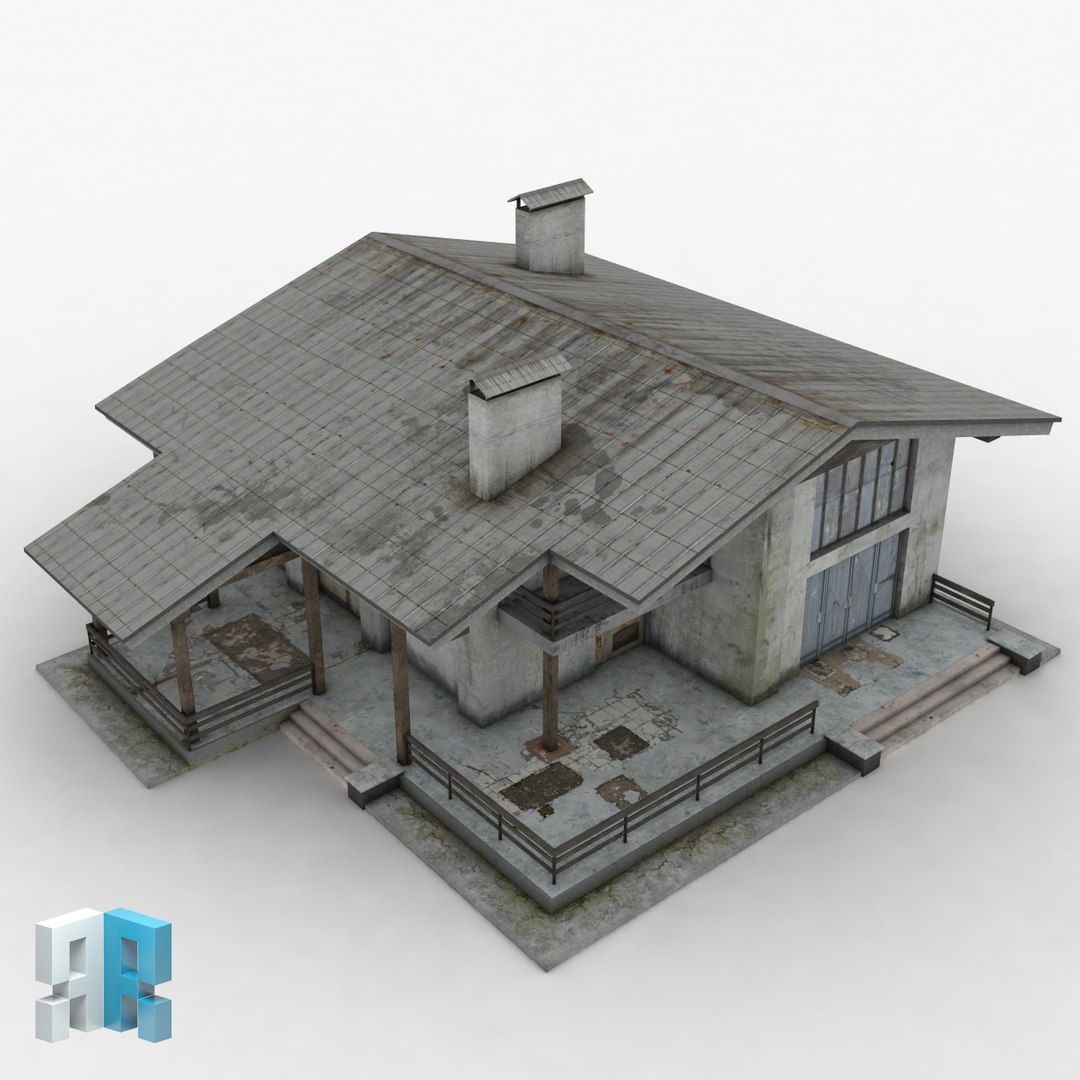 building house 3d model