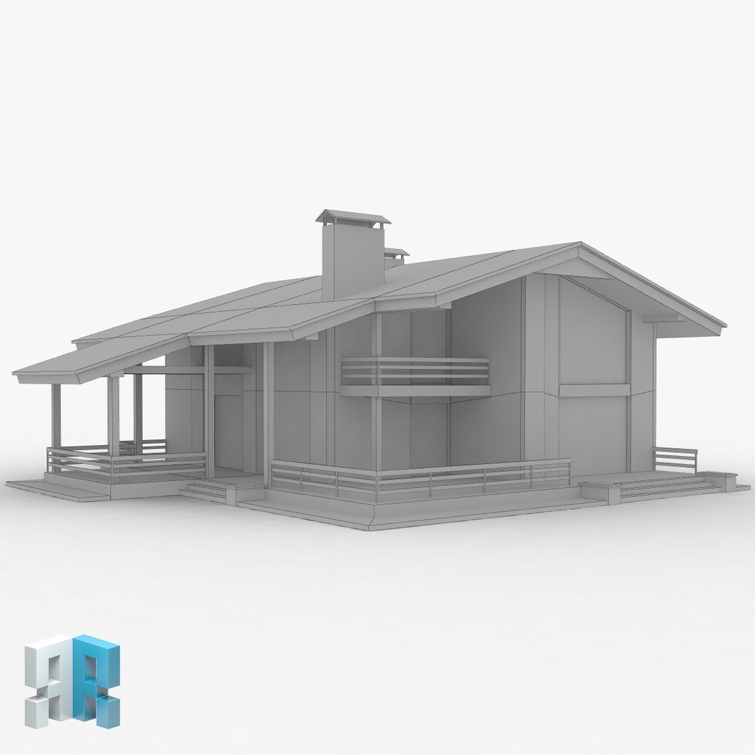 building house 3d model