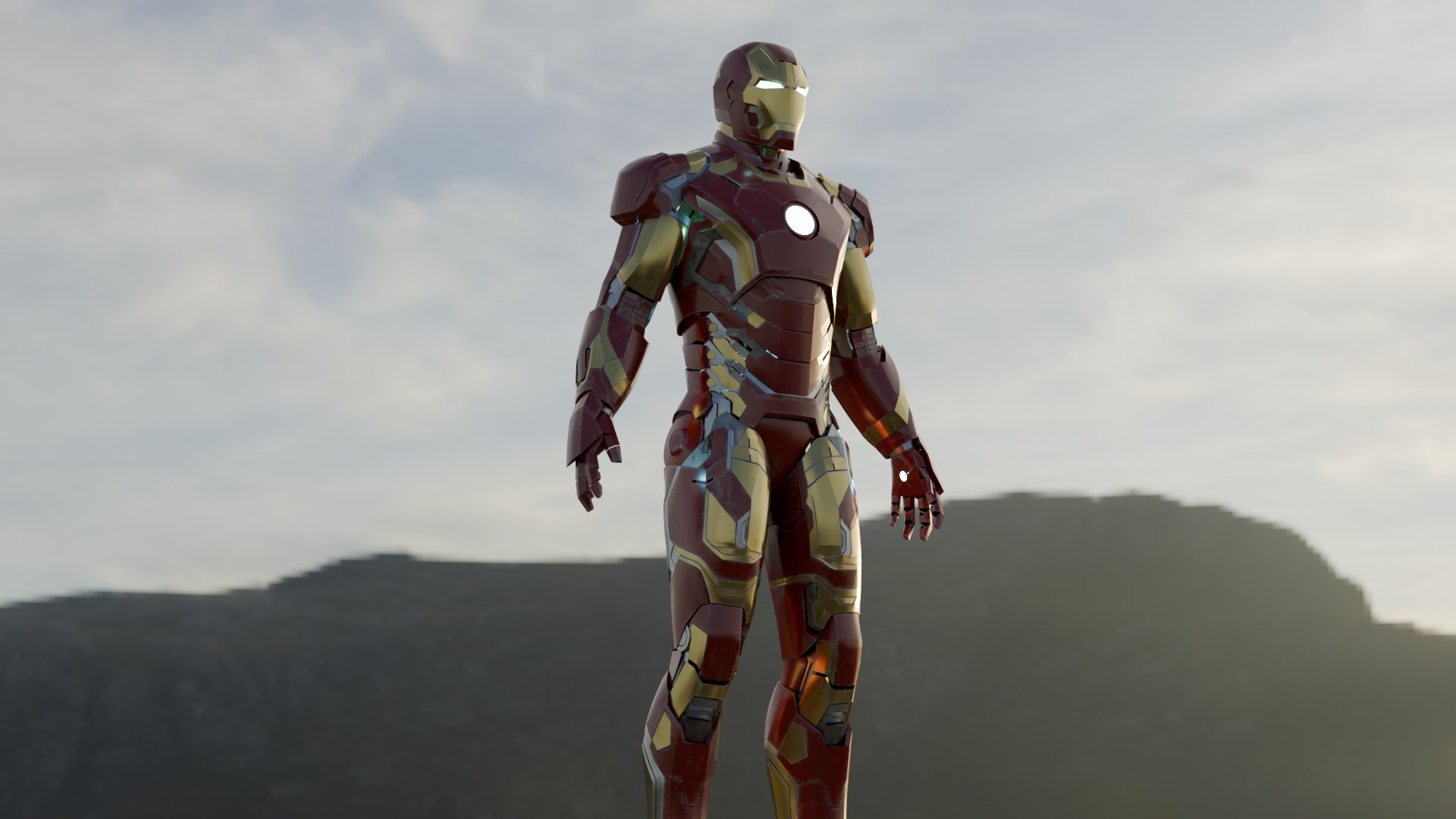 3D Iron Man MK 43 - TurboSquid 2426640