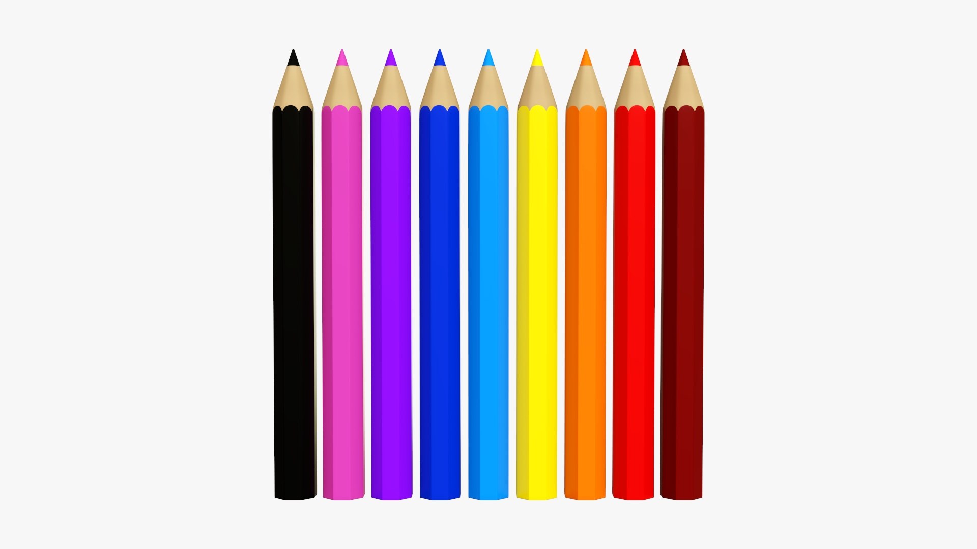Drawing tools and accessories PBR 3D model - TurboSquid 1742761