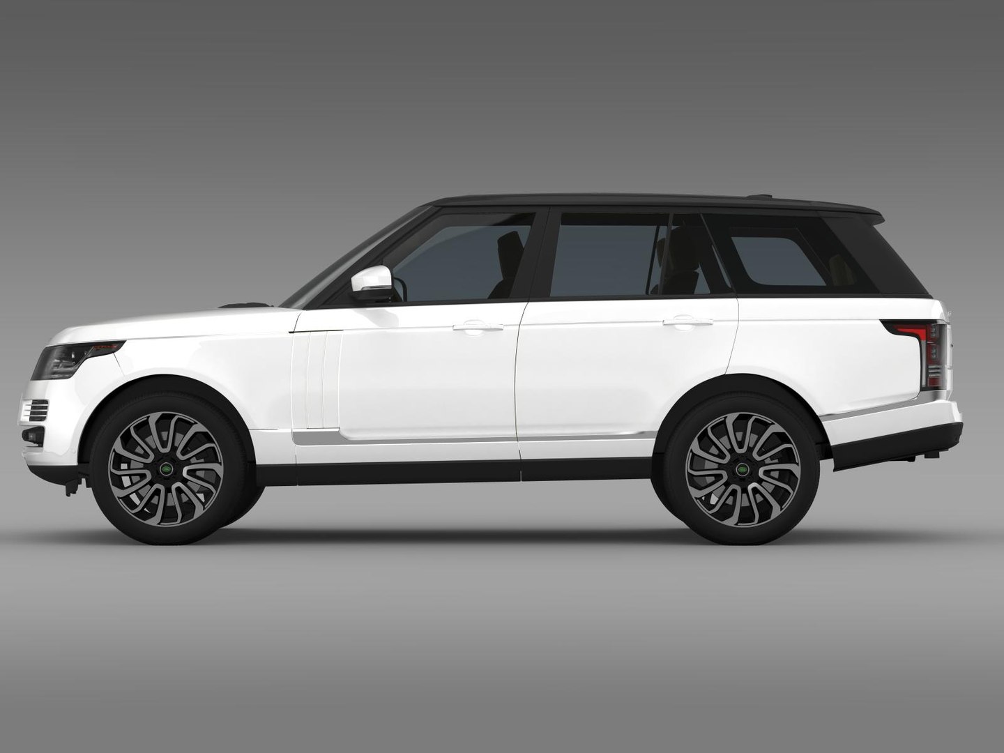 3ds Max Range Rover Autobiography V8