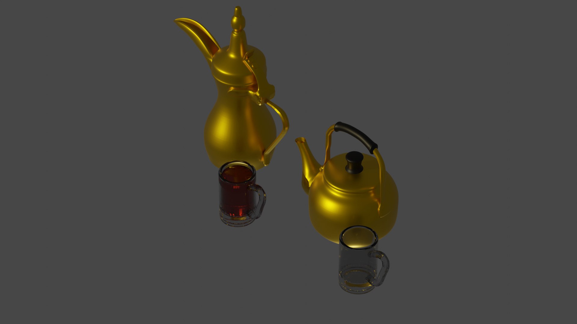 Arabic Coffee 3D Model - TurboSquid 2069839