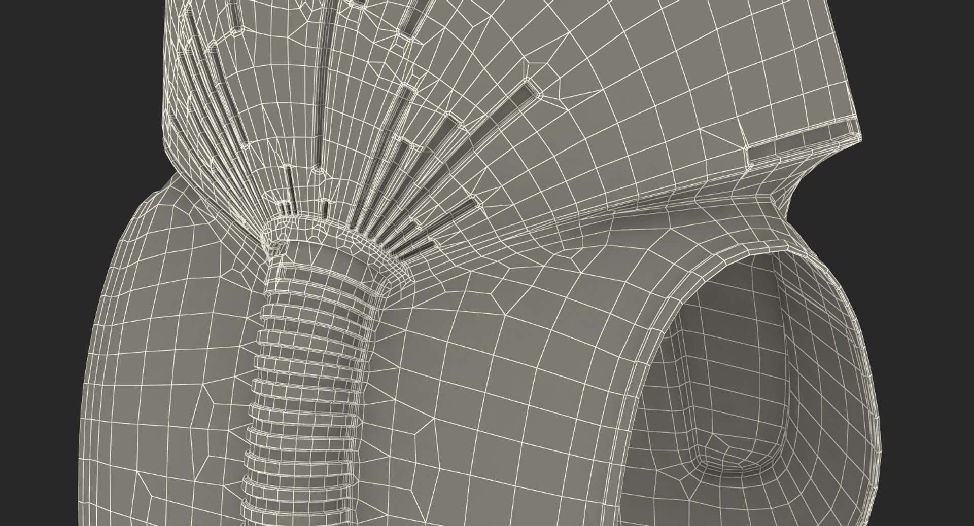 3D model gold mask tutankhamun - TurboSquid 1402542