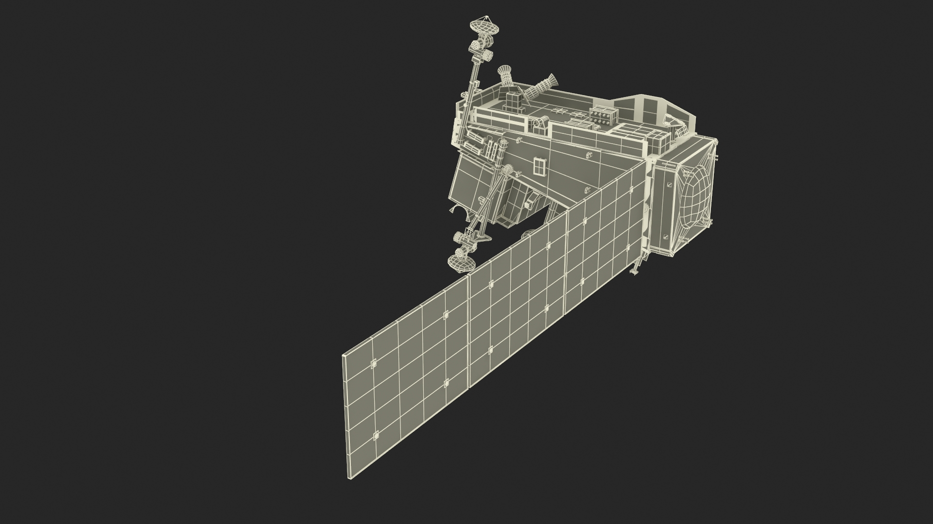 NPOESS Satellite 3D - TurboSquid 2317845