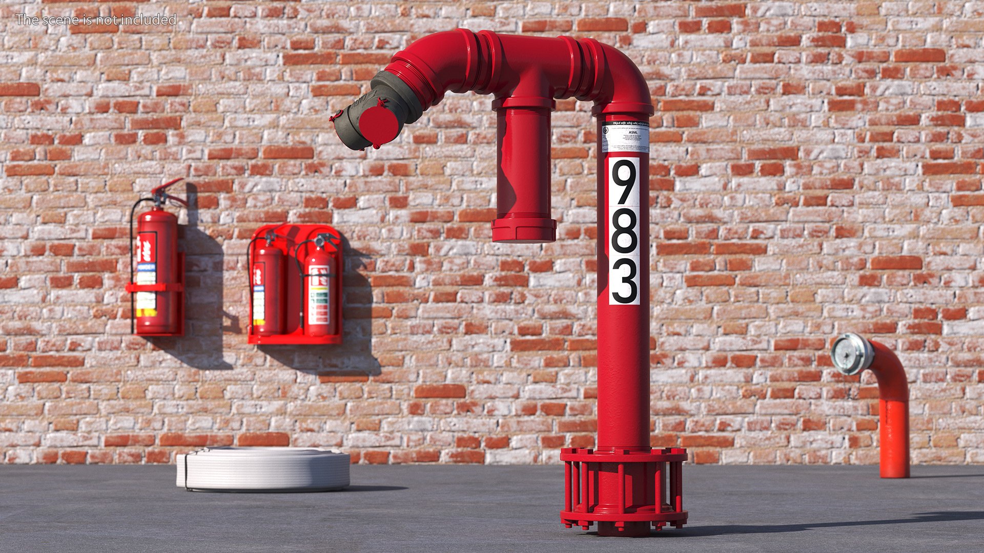 3D Double Pipe Fire Hydrant New Model - TurboSquid 2135047