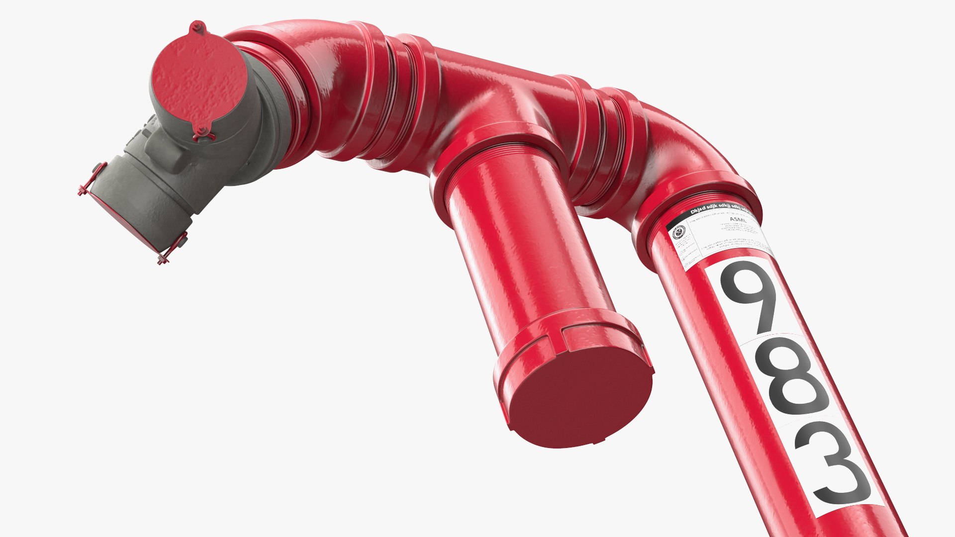 3D Double Pipe Fire Hydrant New Model - TurboSquid 2135047